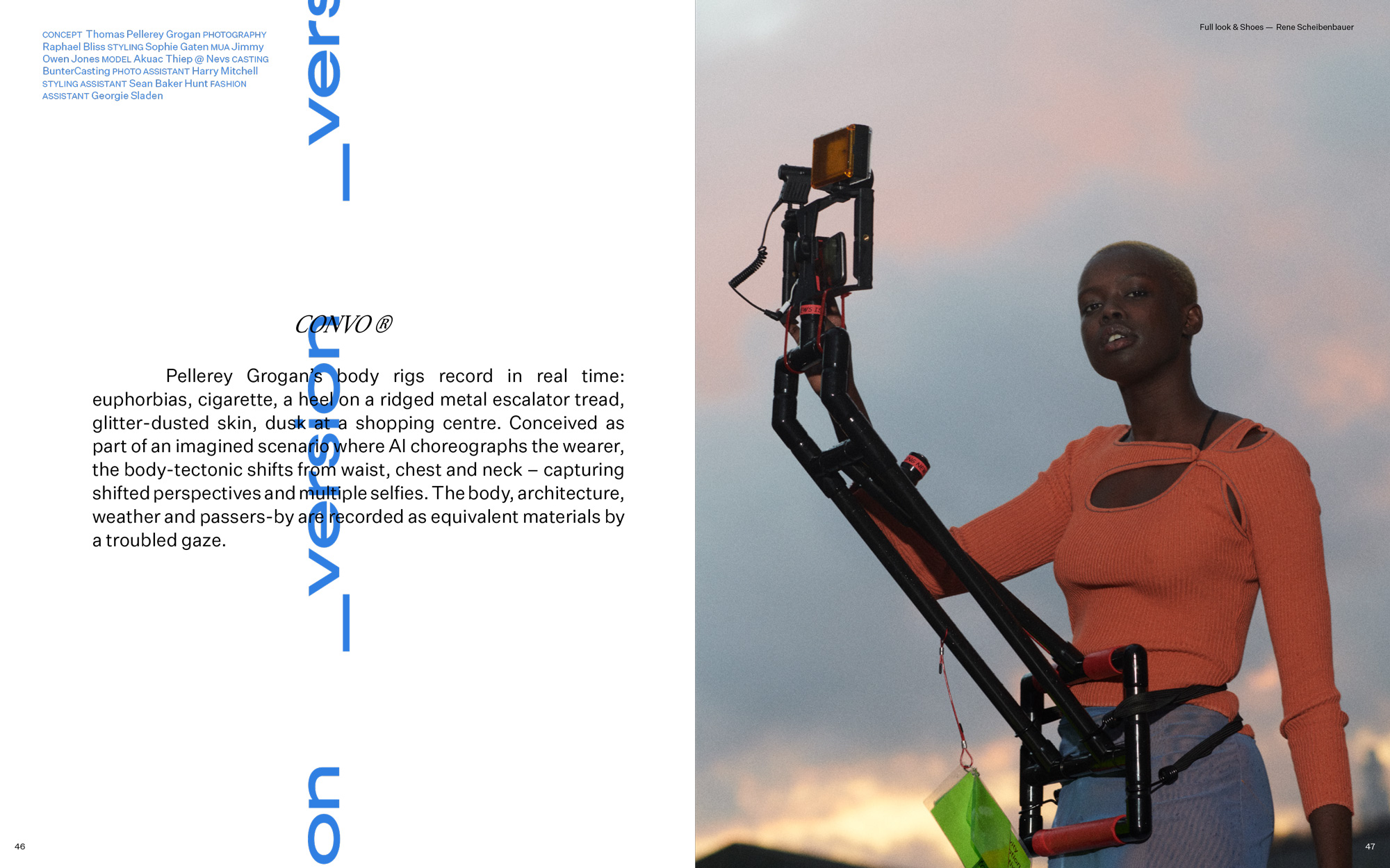 Version Magazine - Foxall Studio