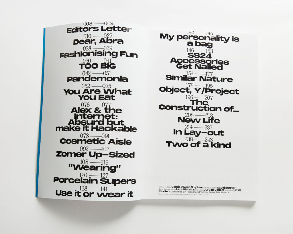 Pull Letter Mag - Foxall Studio